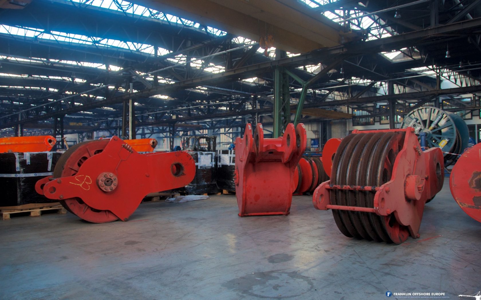 Sheave Refurbishment - Franklin Offshore Europe